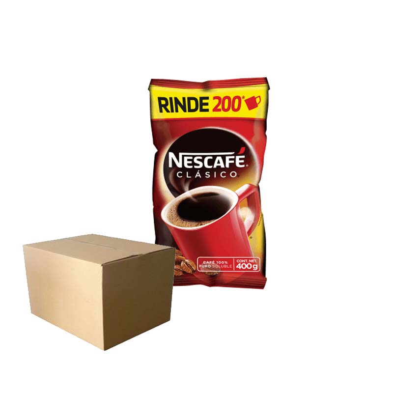 NESCAFE CLASICO 400G, C/5 - Abasto Deli